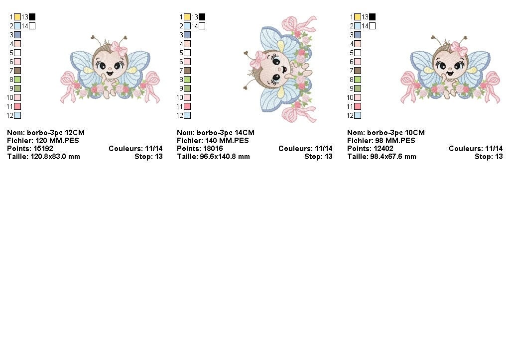 Butterfly Baby Embroidery Design, Baby Embroidery Design Machine ...