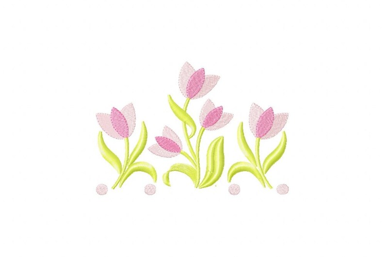 Flower Embroidery Designs File Formats in Pes Dst Jef Xxx - Etsy