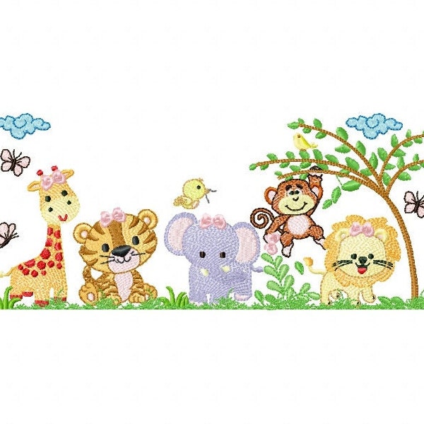 Zoo Animal Pattern - Etsy
