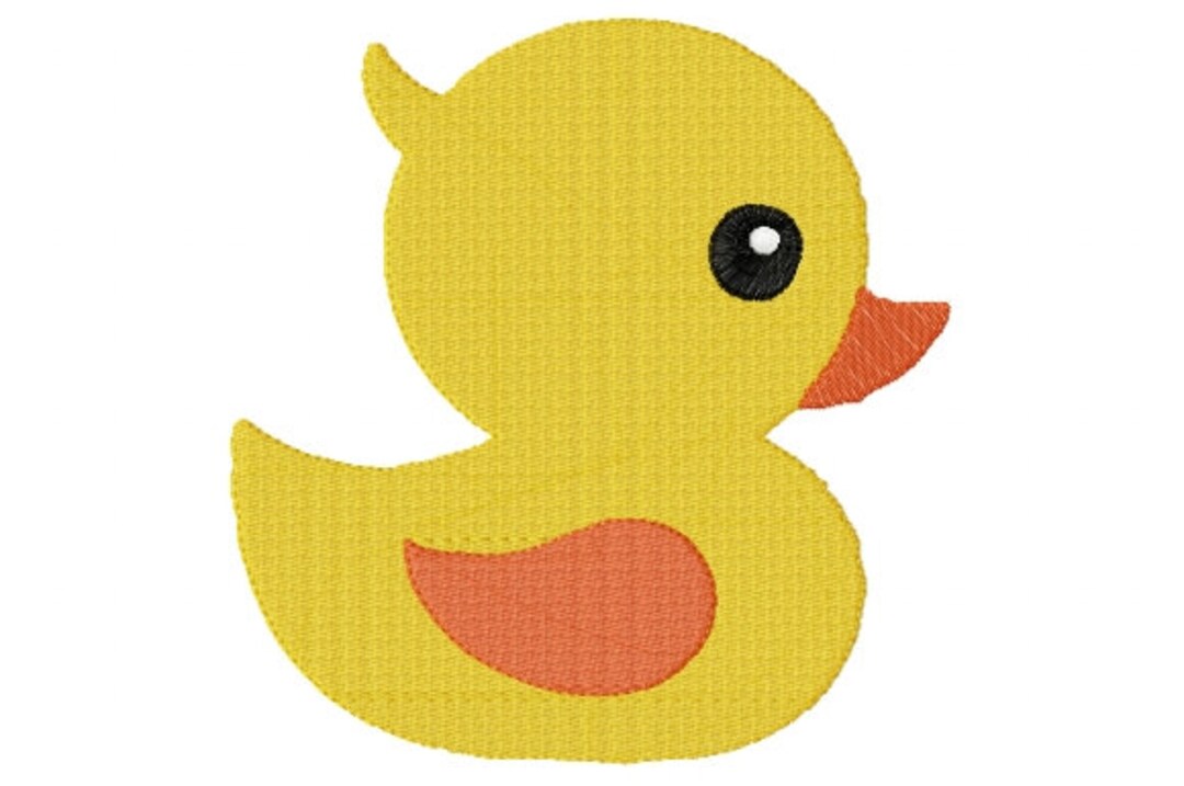 Duck Embroidery Design 5 Sizes , File Formats in Pes, Dst, Jef, Xxx ...
