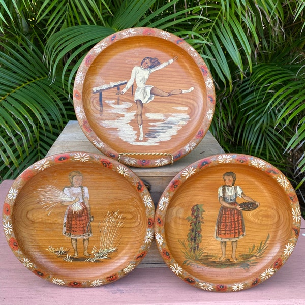 German Hand Painted Plates - Etsy