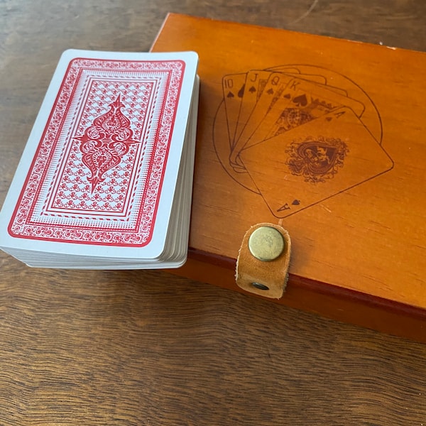 Vintage Playing Box - Etsy