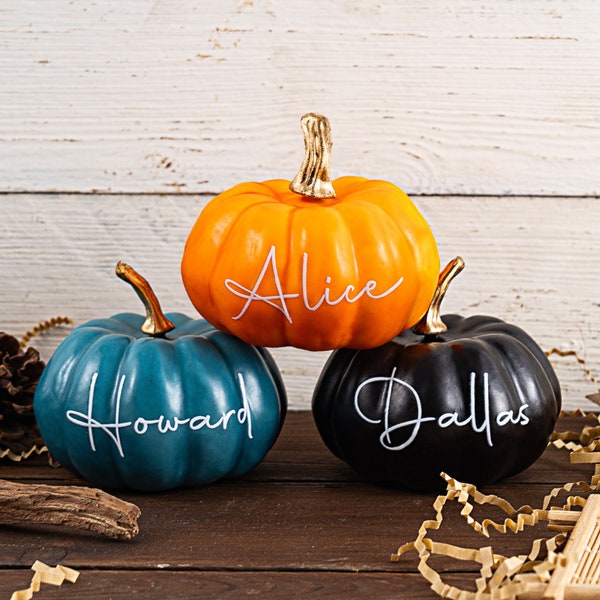Artificial Pumpkins - Etsy