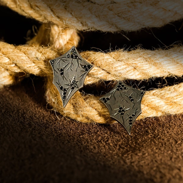 Shield Earrings - Etsy