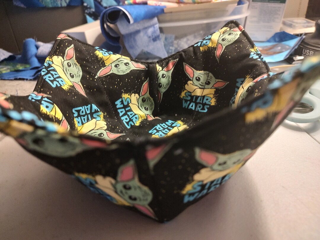 Star Wars Yoda Bowl Cozy Soup Bowl Cozy Microwavable Bowl - Etsy