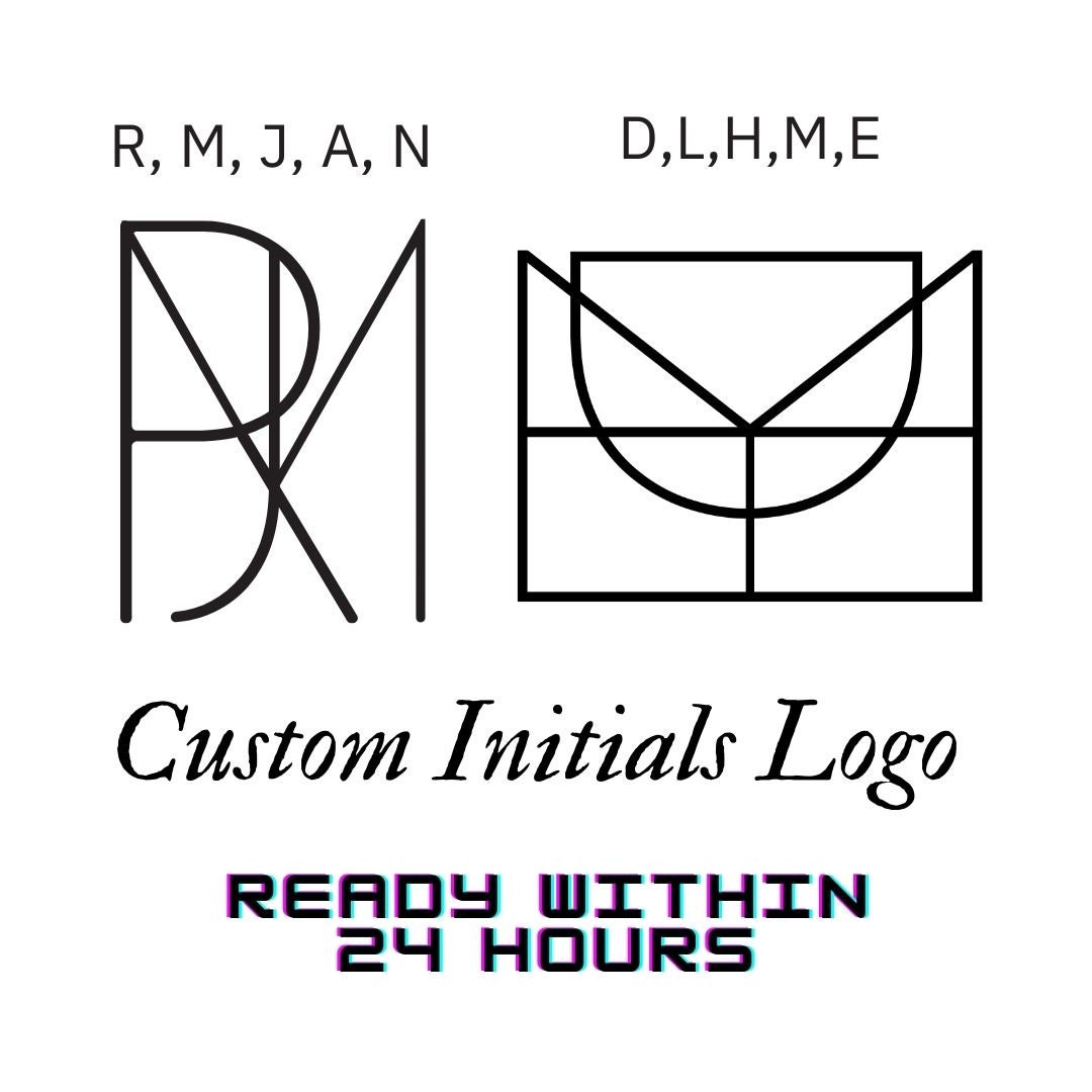 Custom Initials Logo for Tattoo, Couple Tattoo Design Download ...