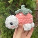 Cute Strawberry Turtle Plush Turtle Plushie Strawberry - Etsy
