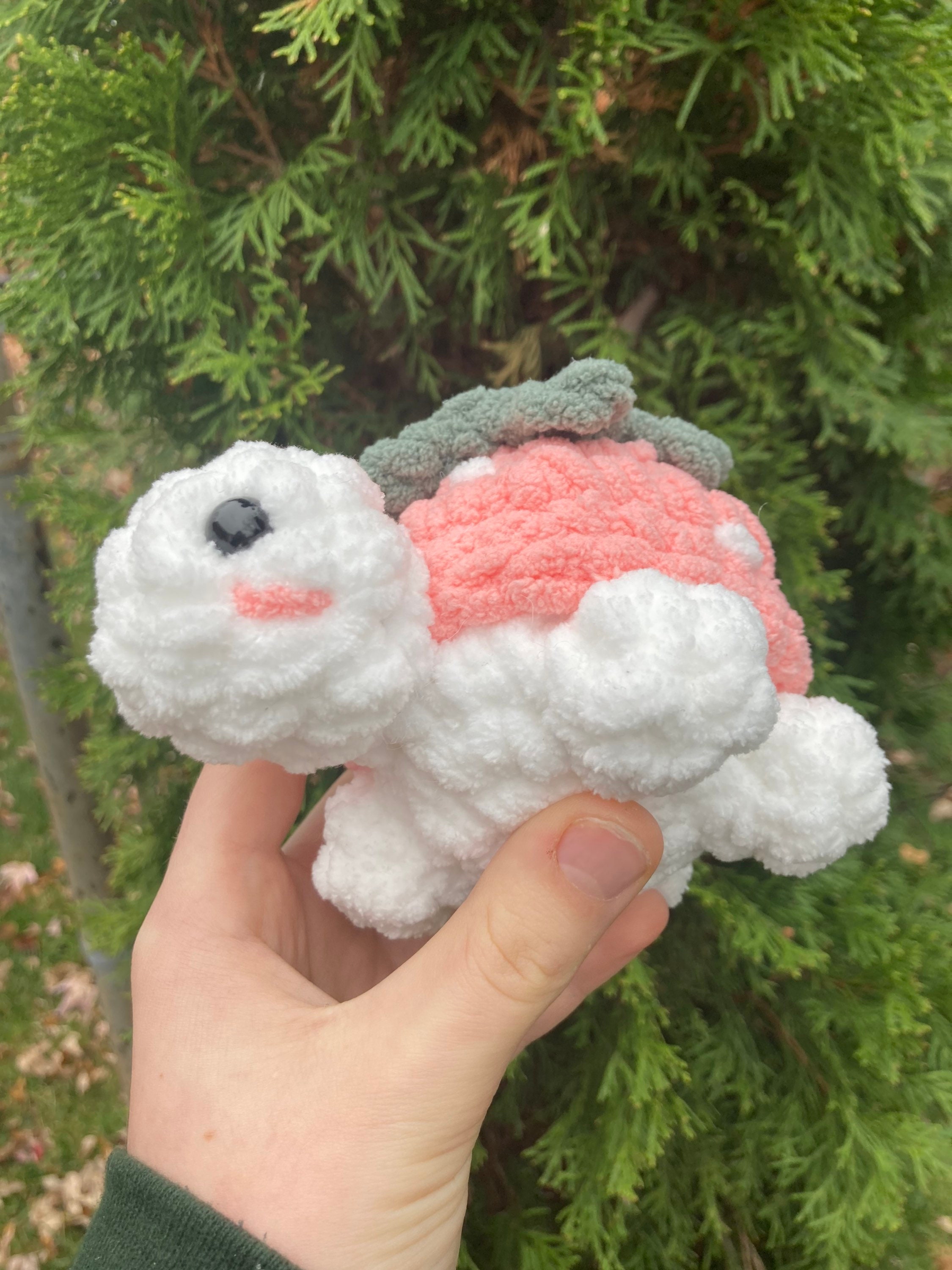 Cute Strawberry Turtle Plush Turtle Plushie Strawberry - Etsy