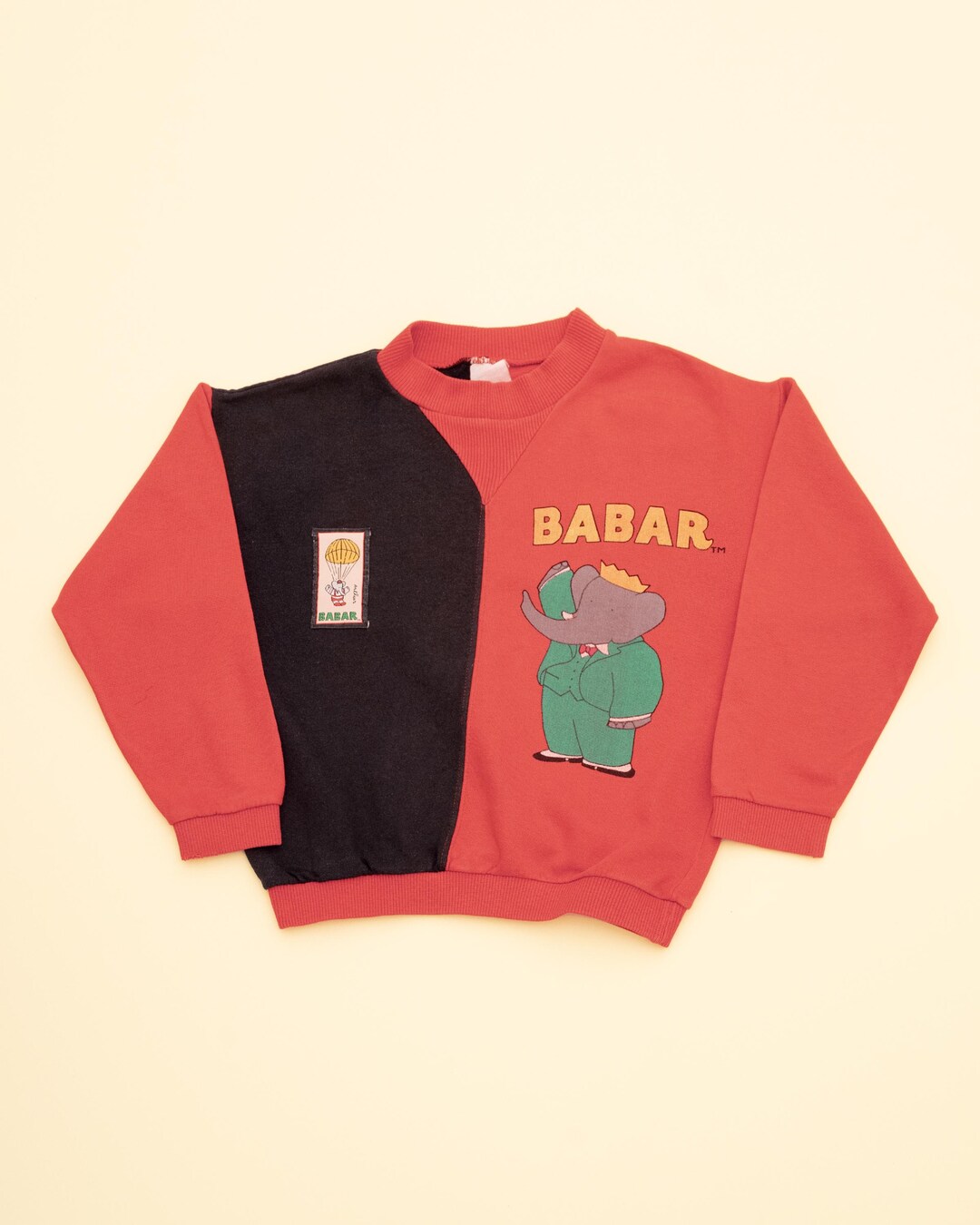 French Vintage Babar the Elephant Kids Sweater Sweatshirt, Kids 4-6 - Etsy