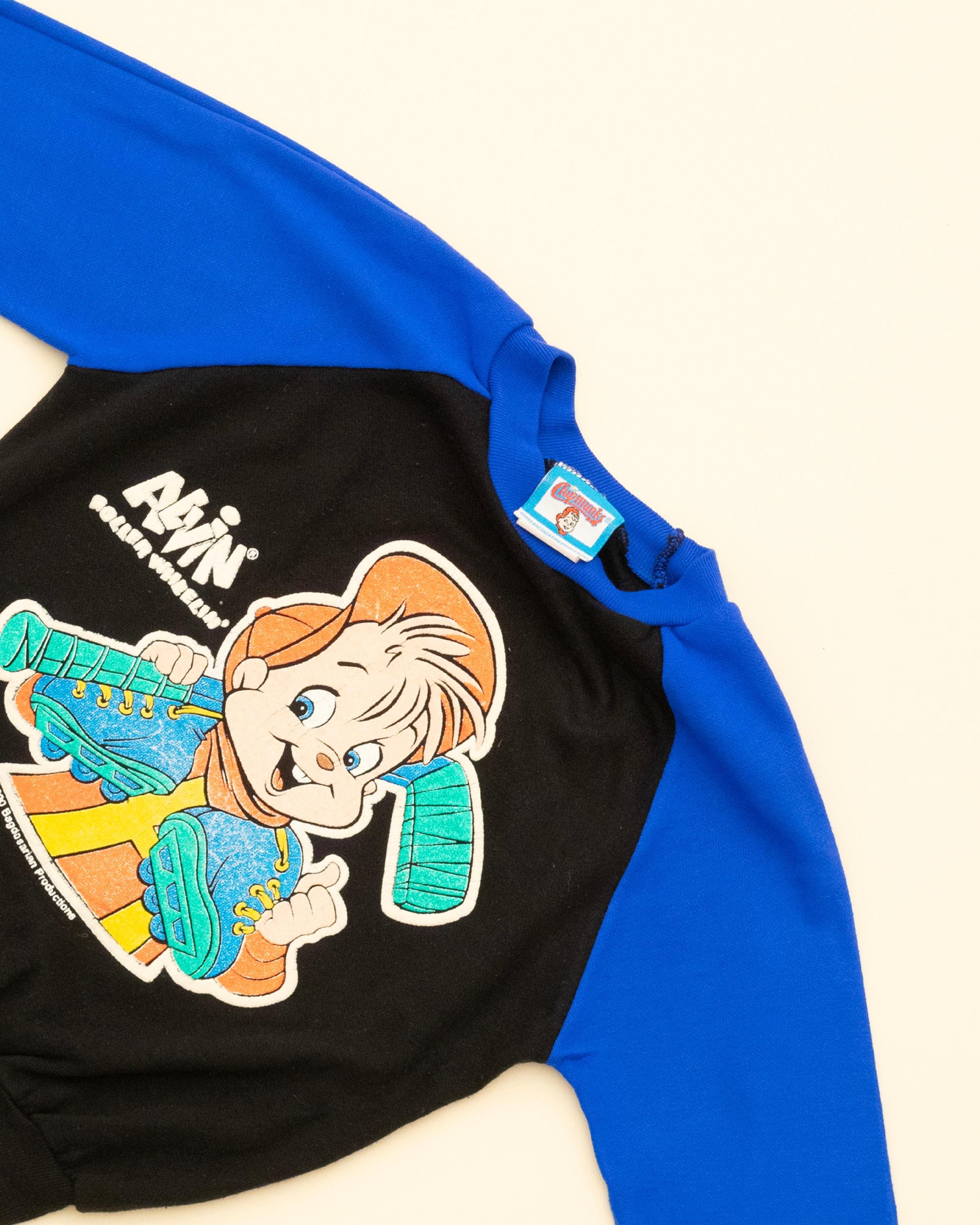 Vintage Alvin and the Chipmunks Sweatshirt Kids 7 USA - Etsy