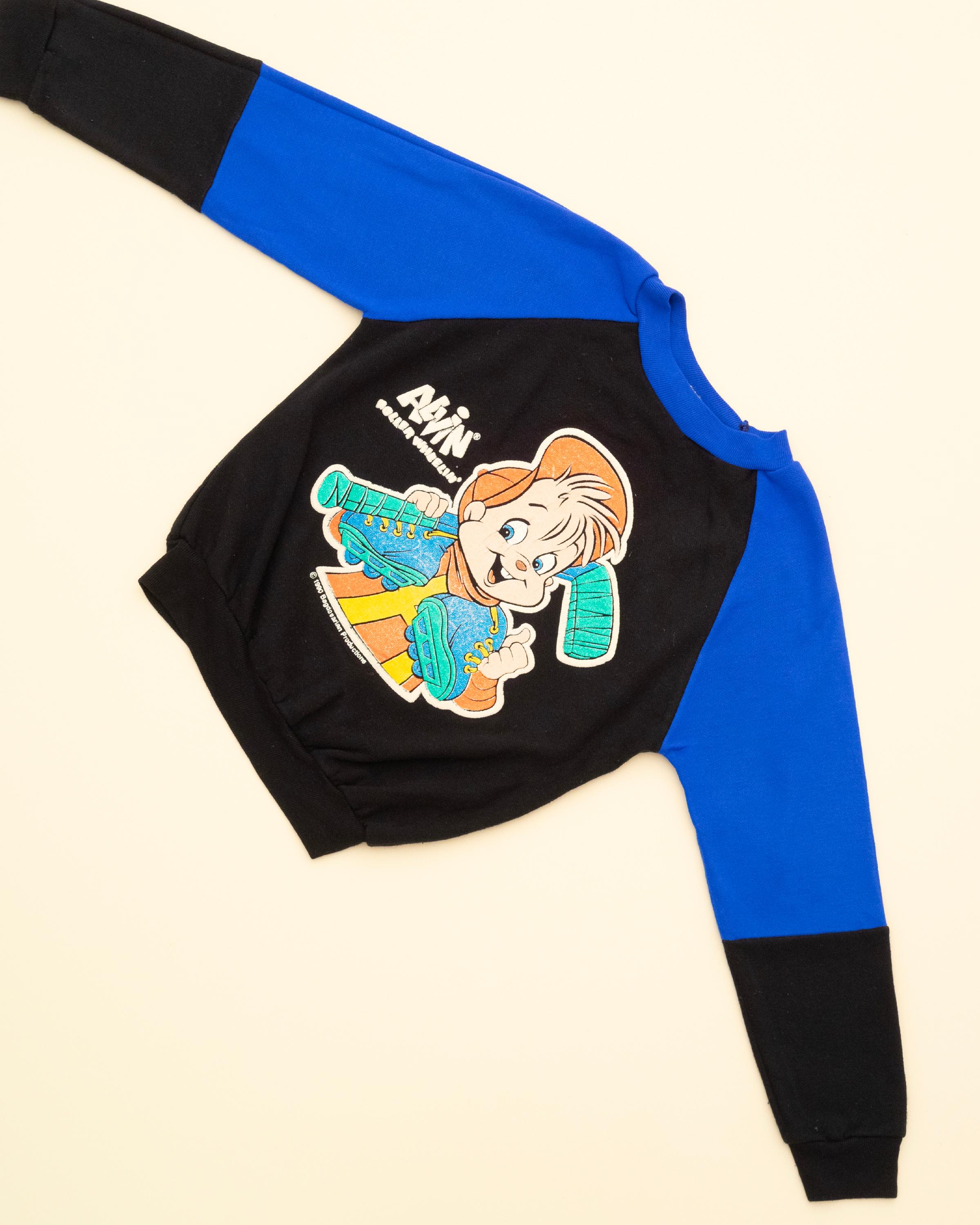 Vintage Alvin and the Chipmunks Sweatshirt Kids 7 USA - Etsy