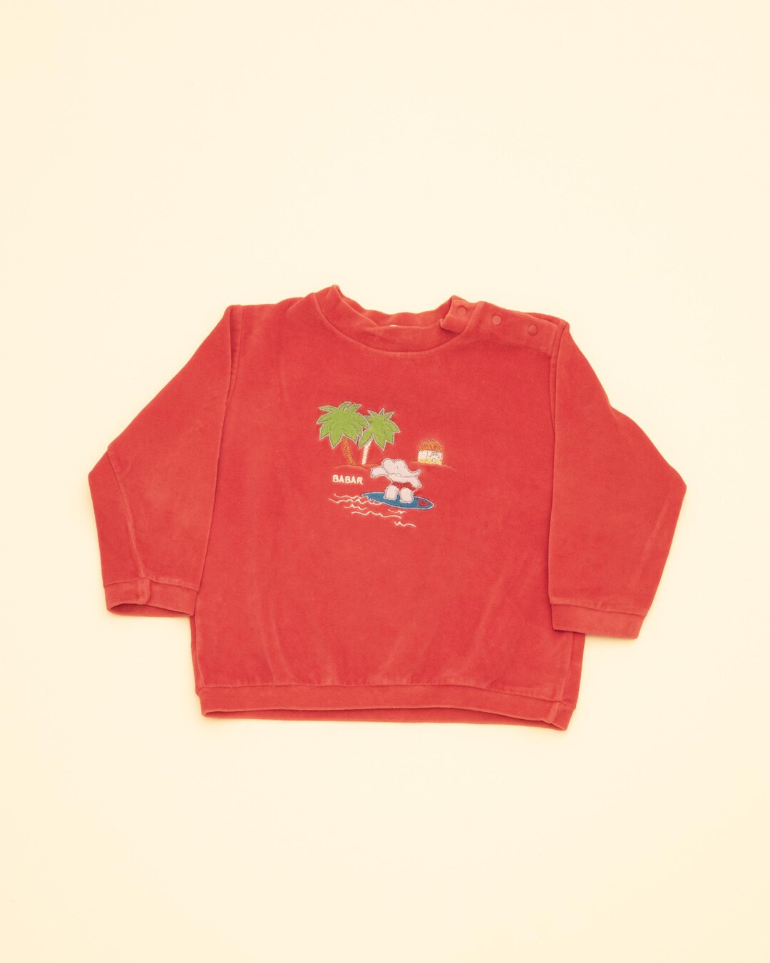 French Vintage Babar the Elephant Kids Sweater Sweatshirt 3T - Etsy