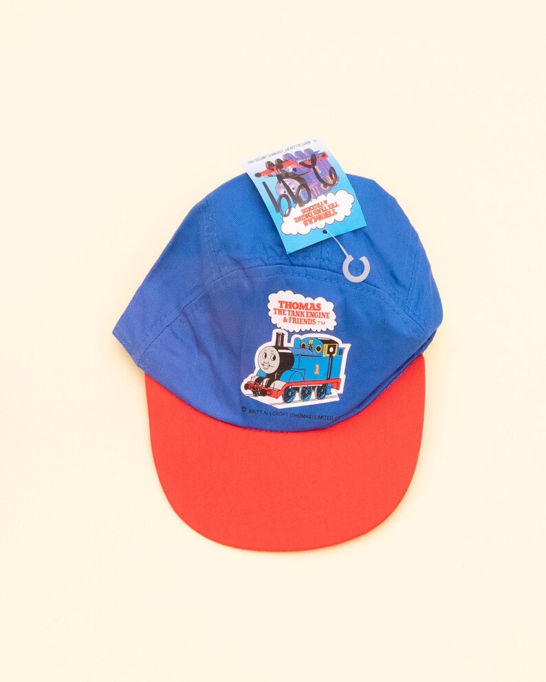 Vintage Thomas the Tank Engine Blue & Red Kids Cap 90s - Etsy