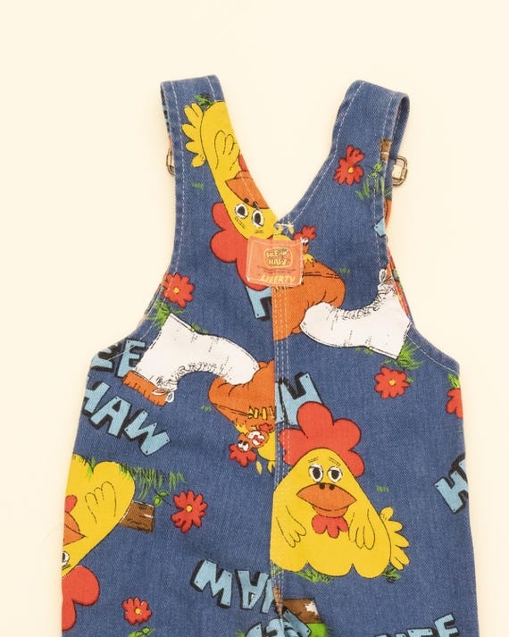 Rare Vintage 70s Hee Haw Cartoon Chicken Donkey Farm … - Gem