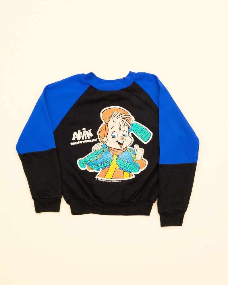 Vintage Alvin and the Chipmunks Sweatshirt Kids 7 USA - Etsy