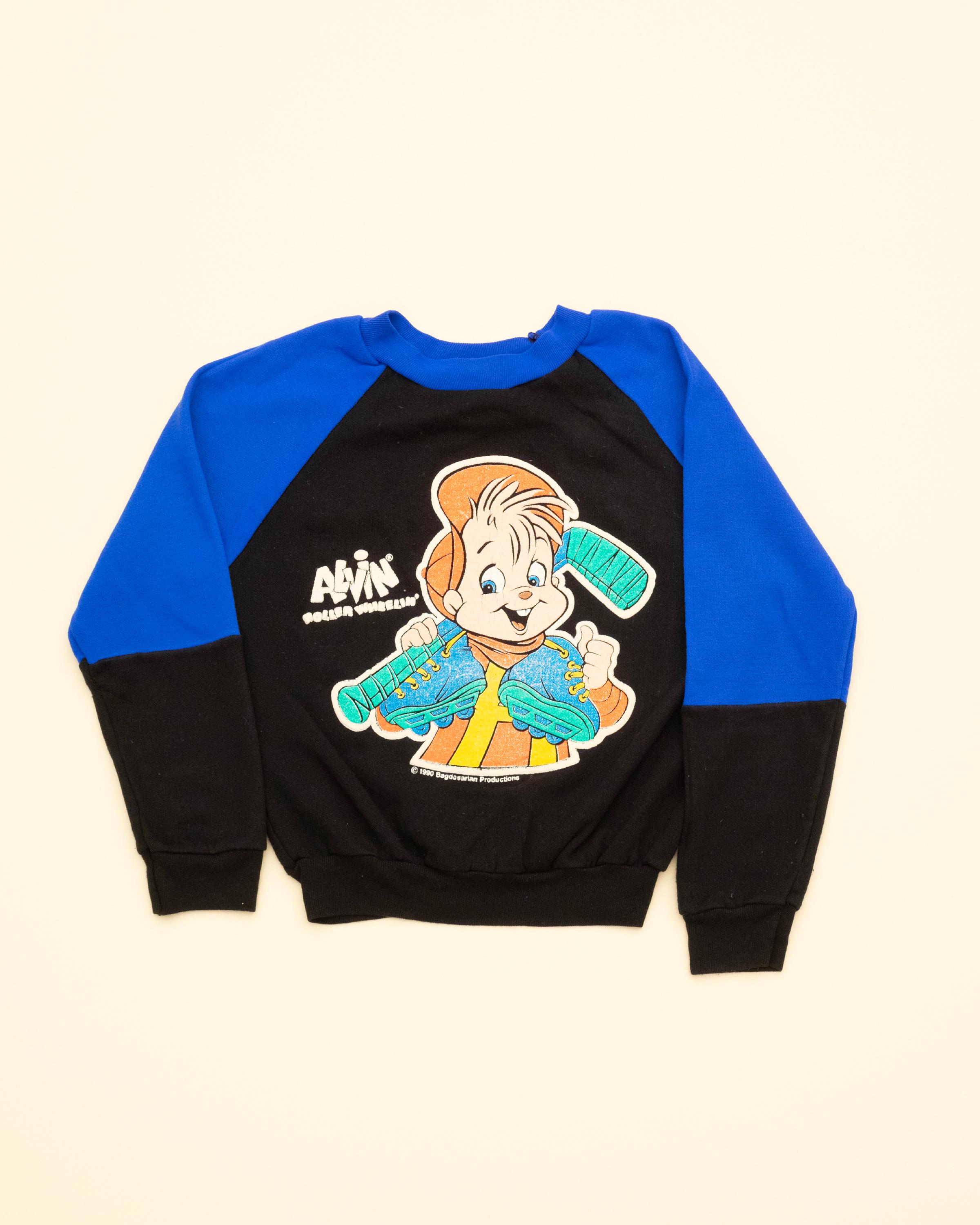Vintage Alvin and the Chipmunks Sweatshirt Kids 7 USA - Etsy