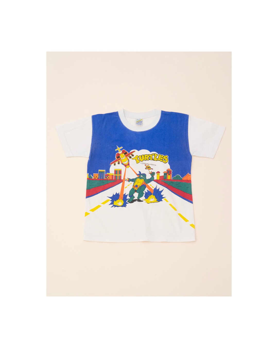Teenage Mutant Ninja Turtles Collector 90s Tshirt Kids Vintage Youth 12 ...