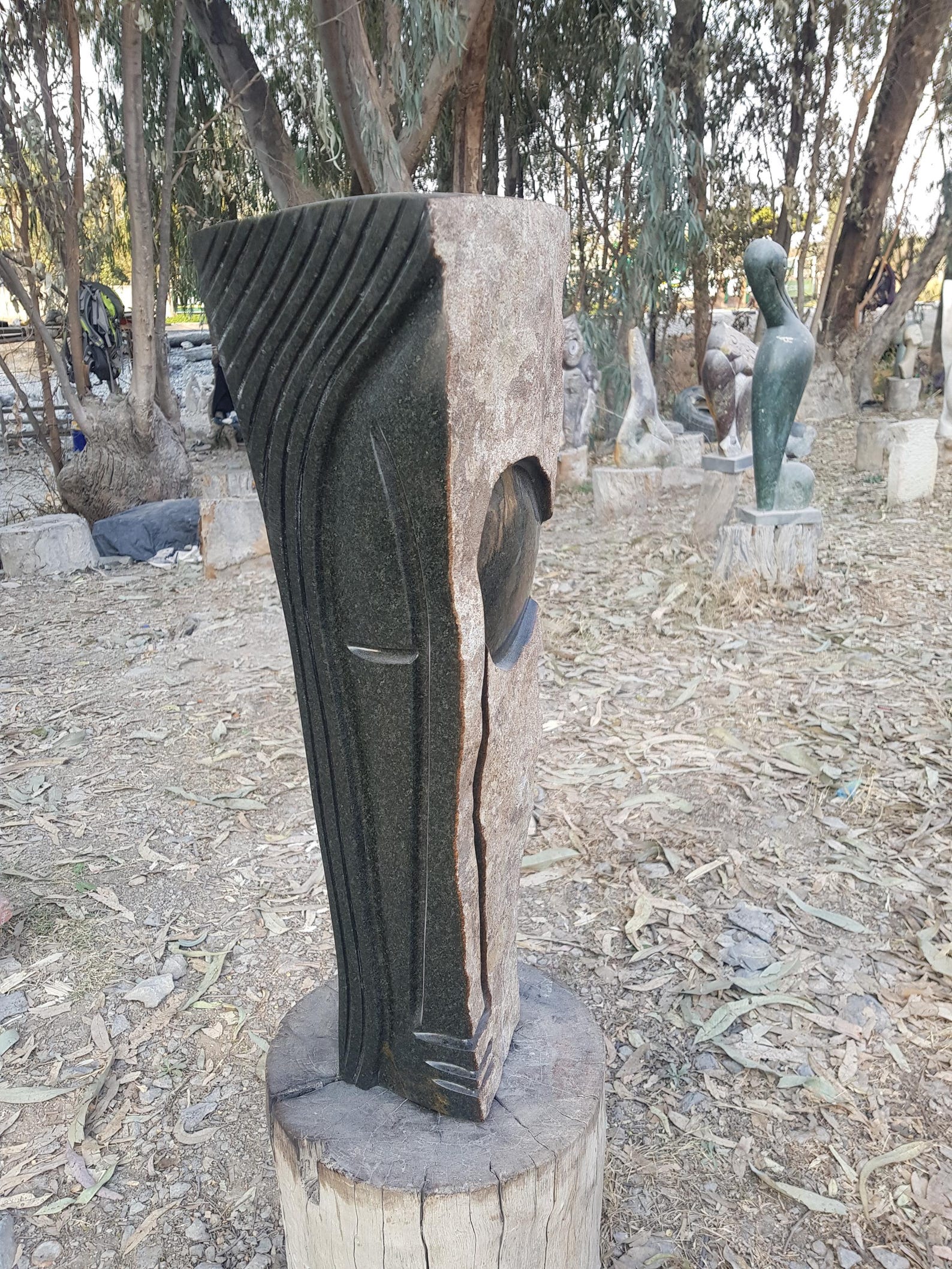 Abstract Garden Sculpture, Shona Sculpture, Stone Sculpture ...