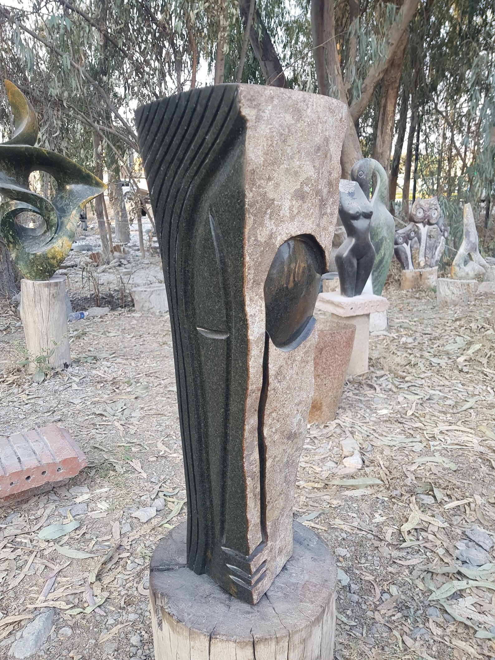 Abstract Garden Sculpture, Shona Sculpture, Stone Sculpture ...