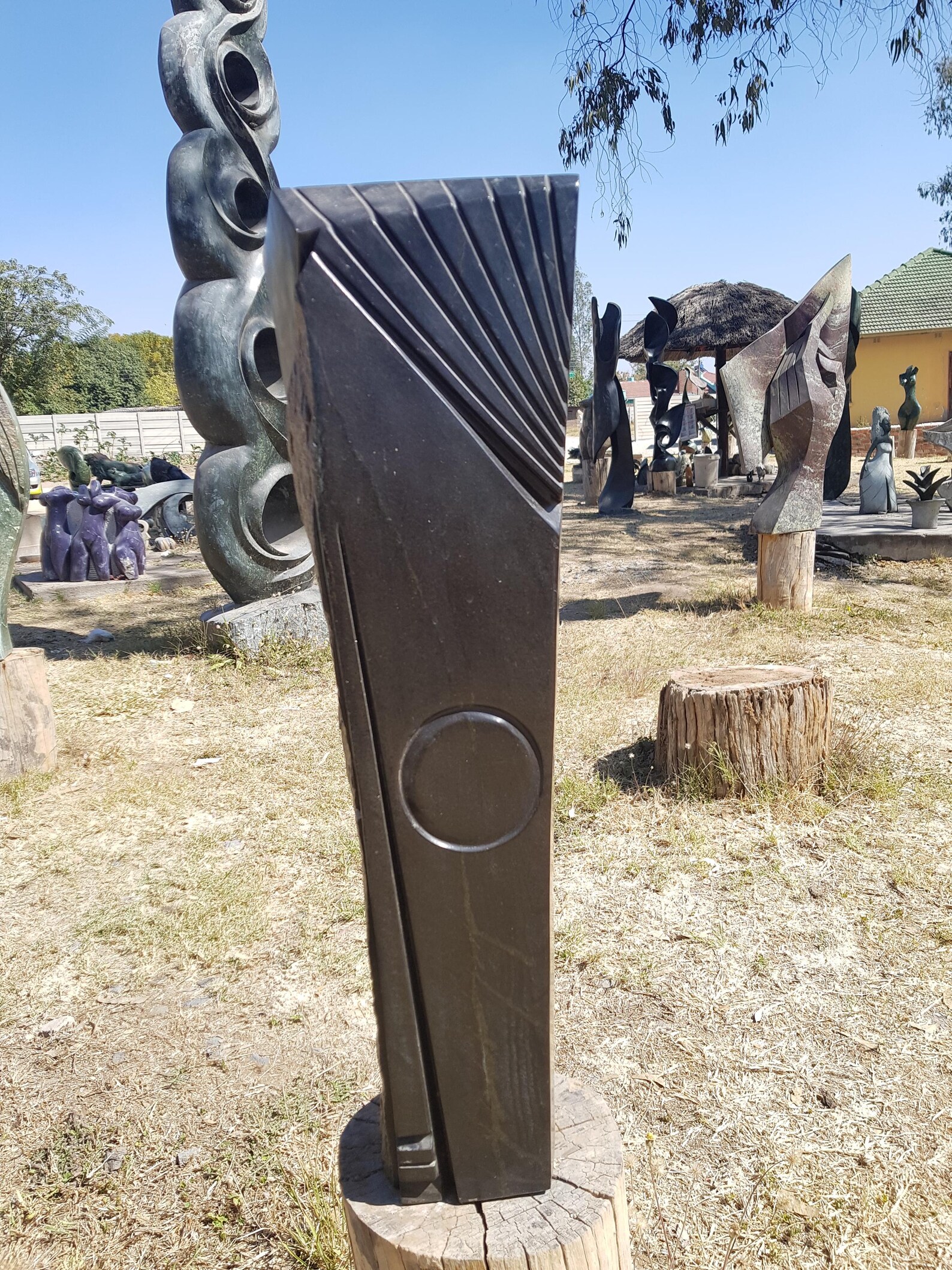 Abstract Garden Sculpture, African Art, Shona Sculpture, Stone ...