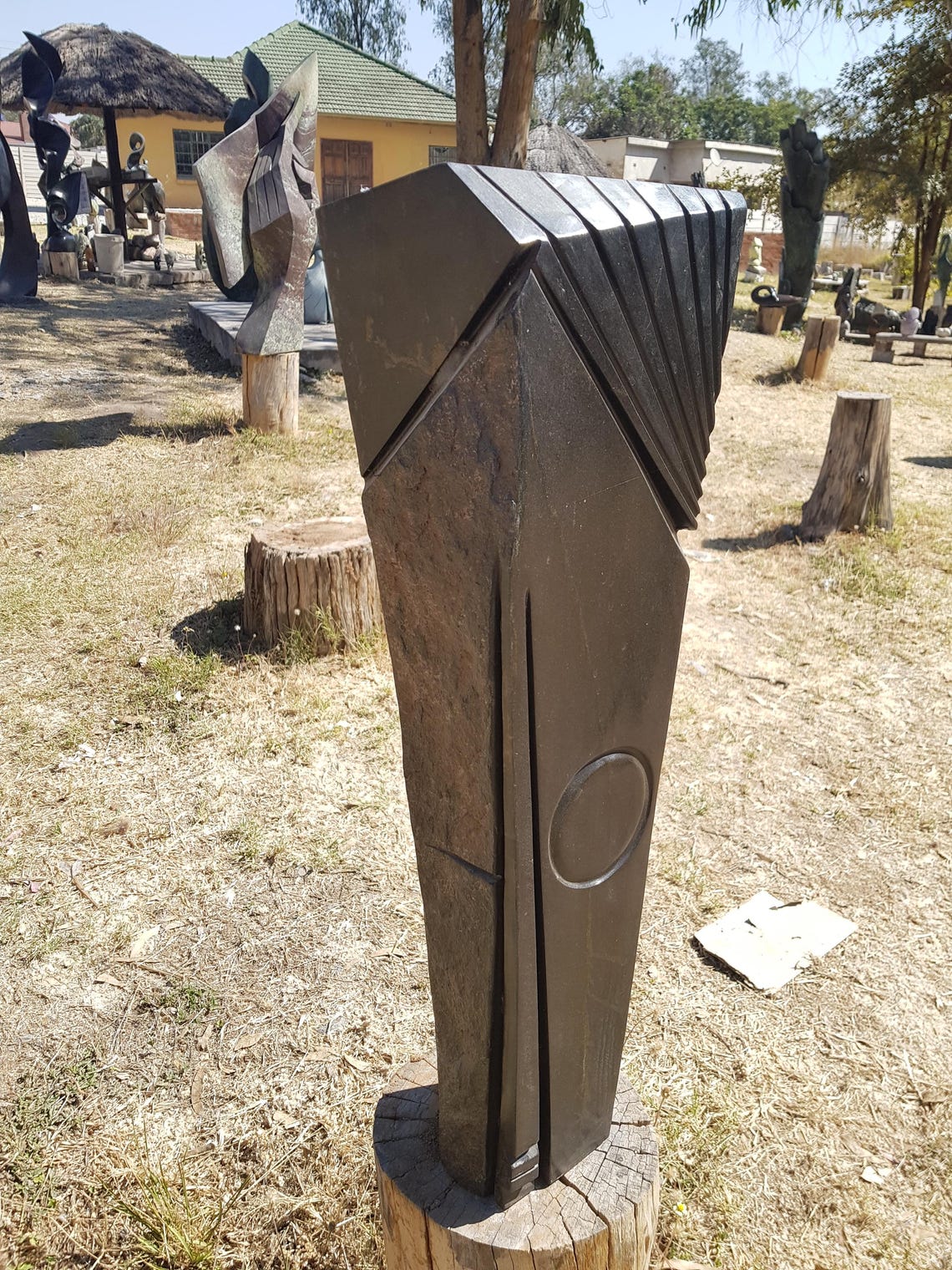 Abstract Garden Sculpture, African Art, Shona Sculpture, Stone ...