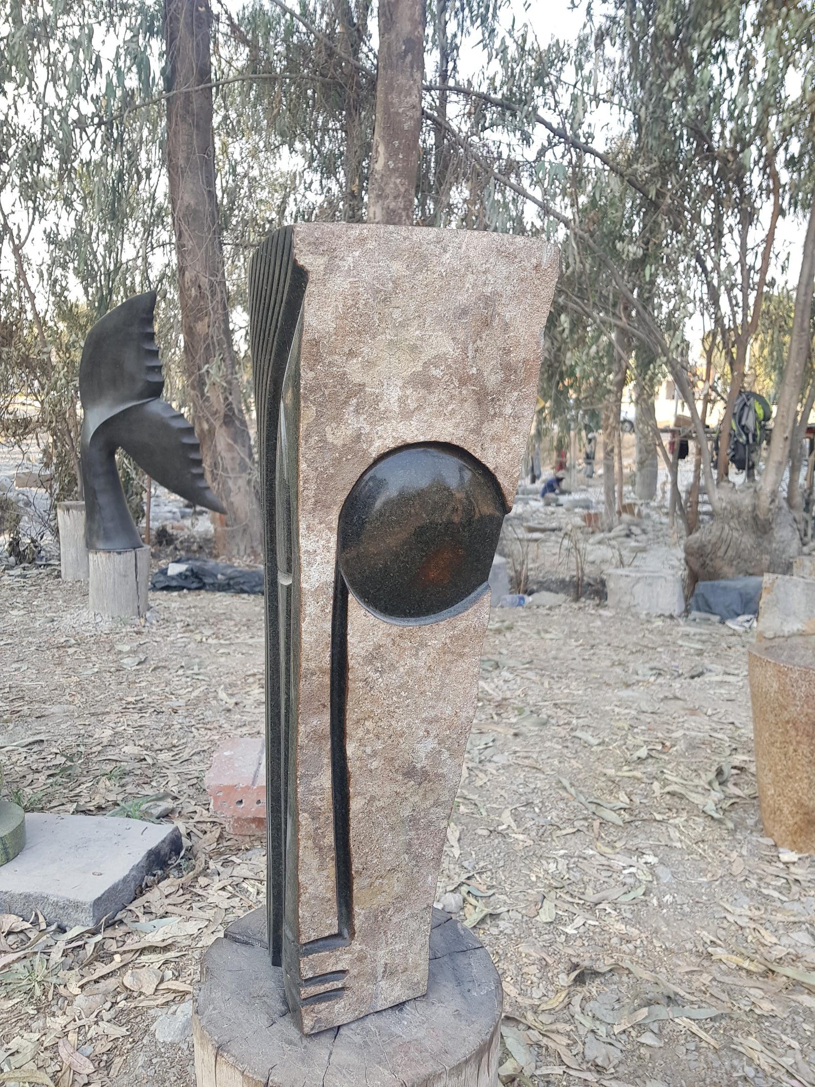 Abstract Garden Sculpture, Shona Sculpture, Stone Sculpture ...