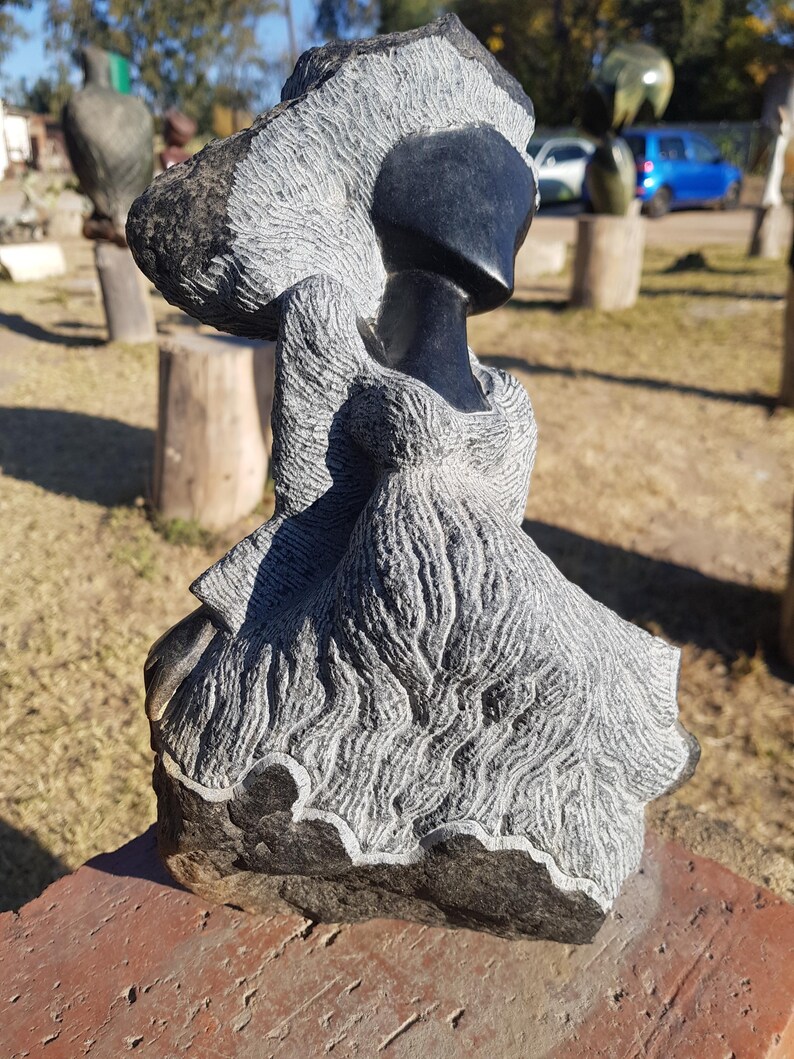 Abstract Woman Sculpture, African Art, Shona Sculpture, Stone Sculpture ...