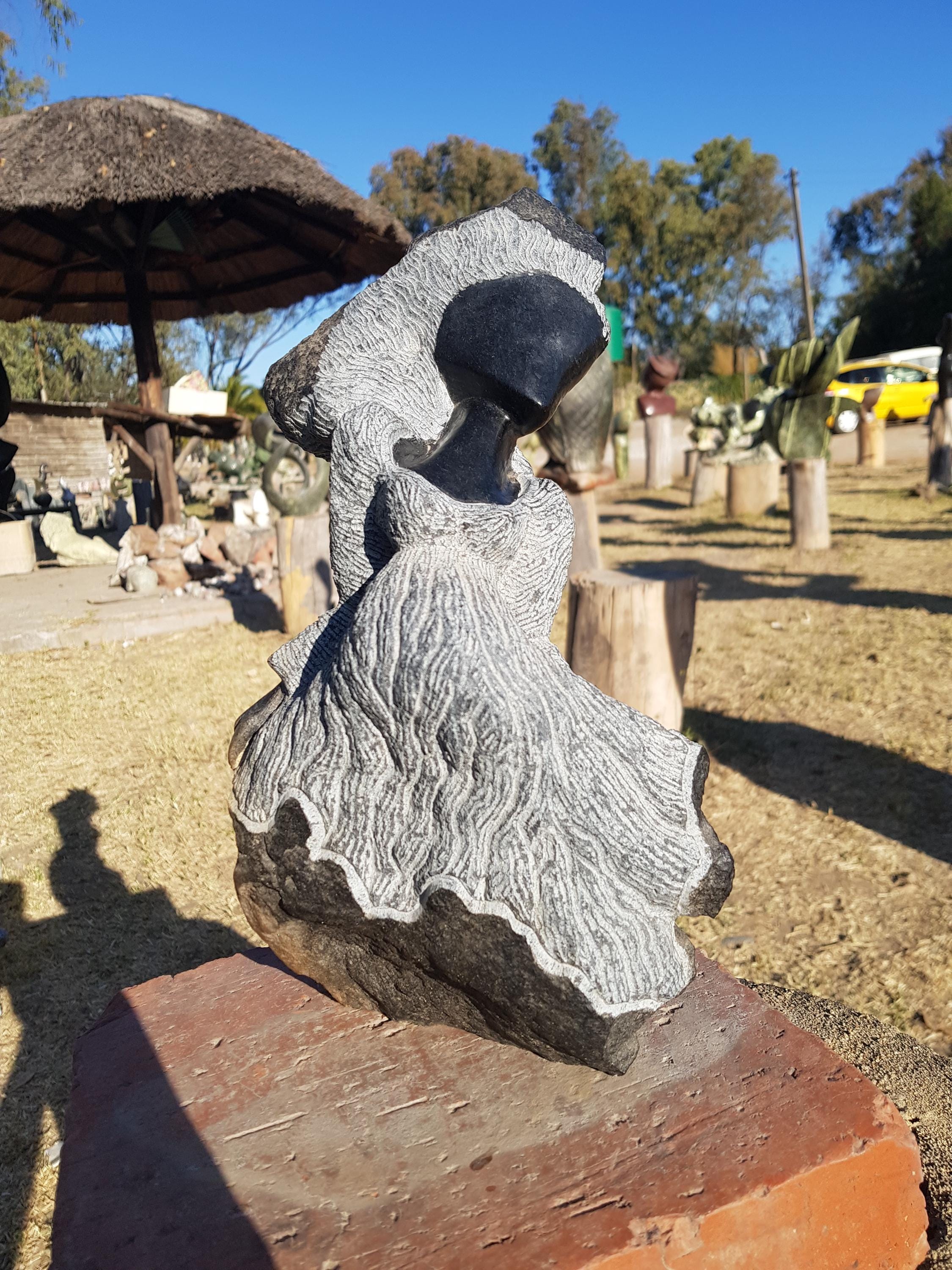 Abstract Woman Sculpture, African Art, Shona Sculpture, Stone Sculpture ...