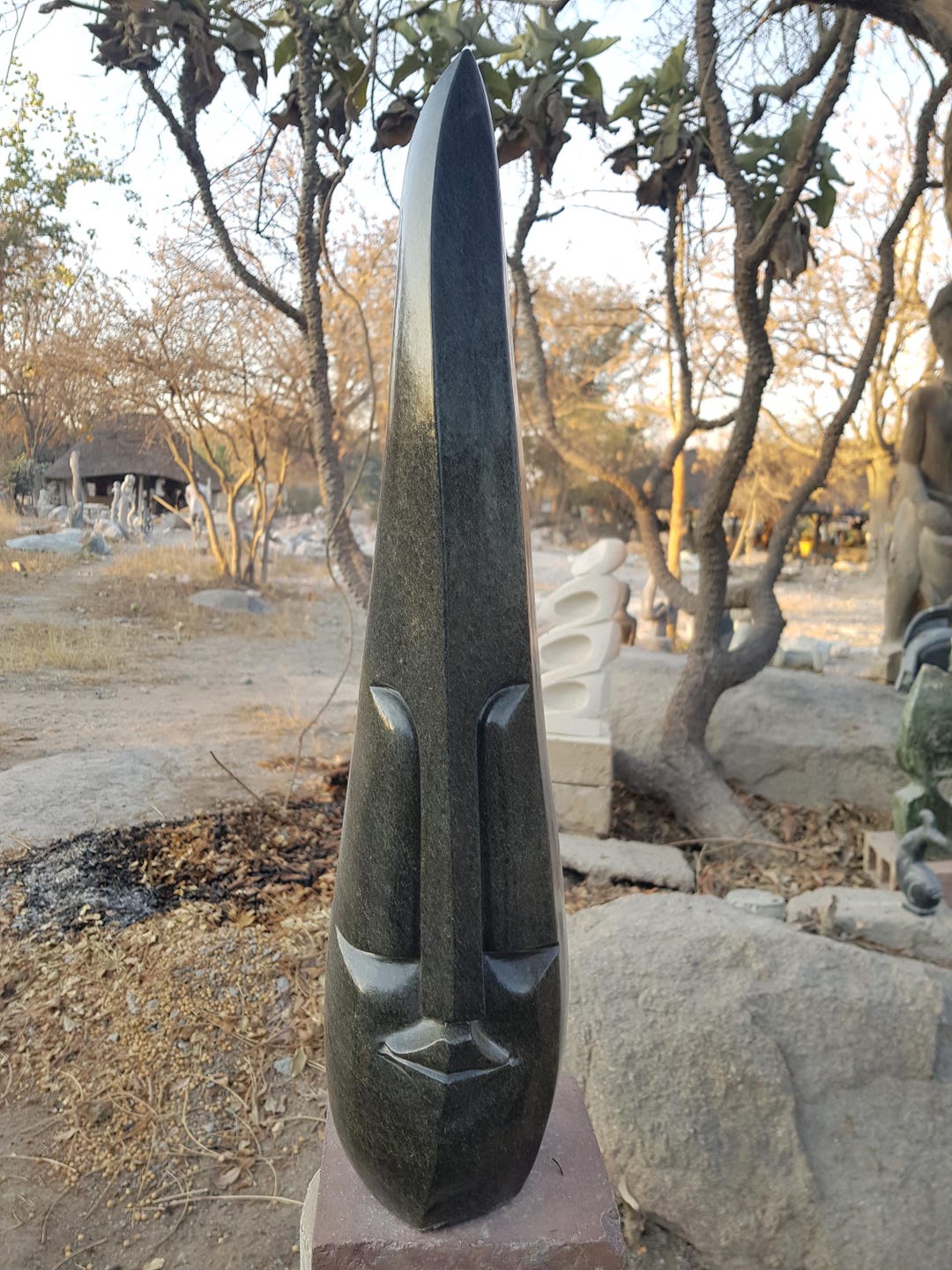 Abstract Garden Sculpture, African Art, Shona Sculpture, Stone ...