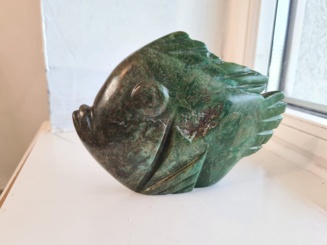 Abstract Fish Sculpture, African Art, Shona Sculpture, Stone Sculpture ...