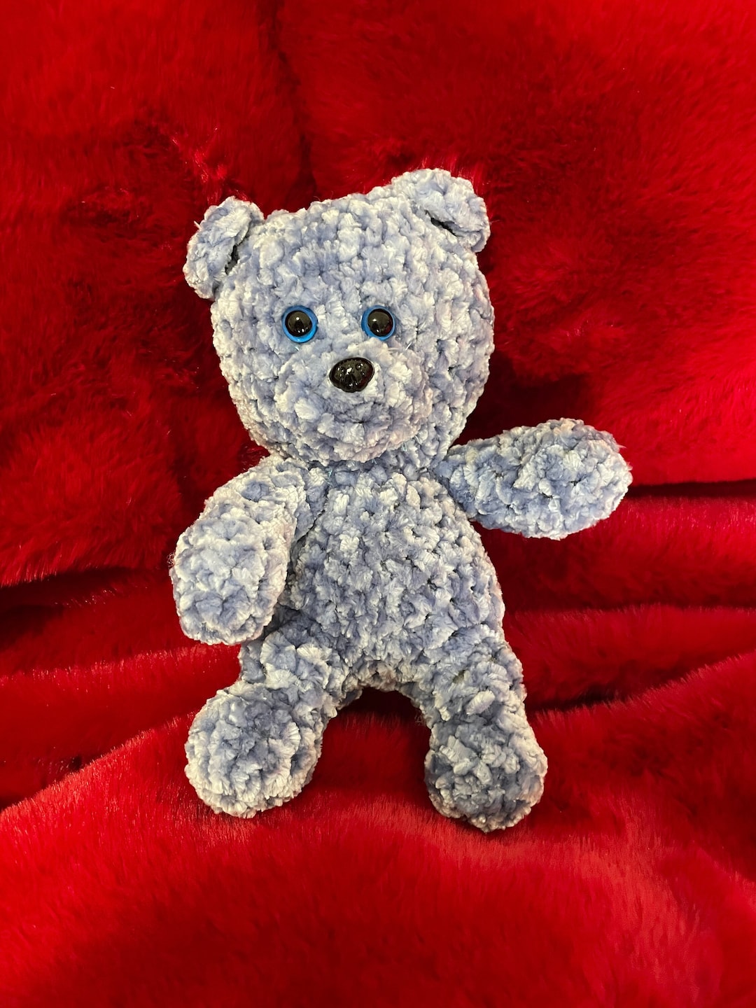 Sad Plushy Bear - Etsy
