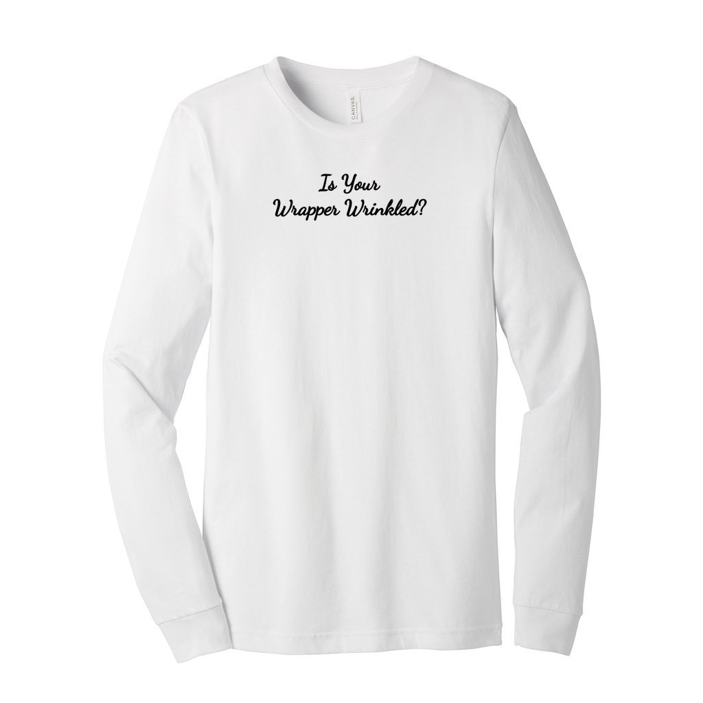 Wrinkled White T Shirt