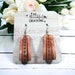 Leather Leatherette Large Loop Heart Valentine Earring Laser File ...
