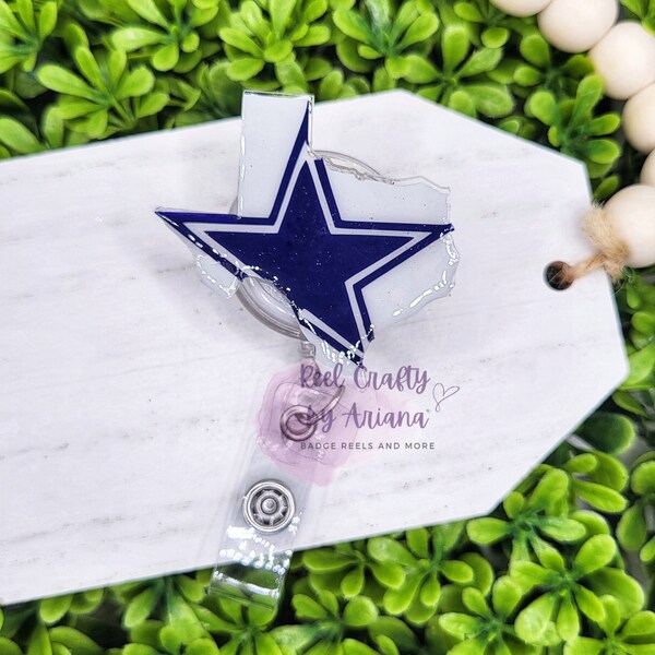 Dallas Badge Holder - Etsy