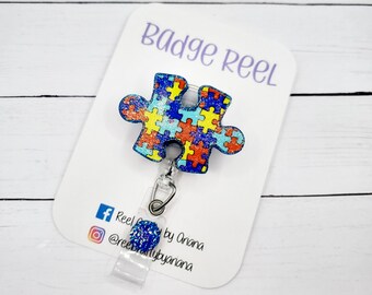 Autism Badge Reel - Etsy