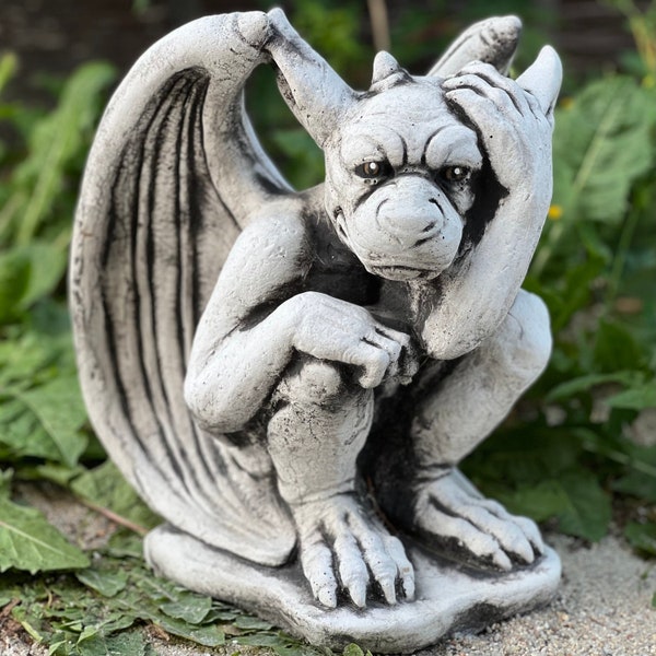 Large Gargoyle Statue - Etsy
