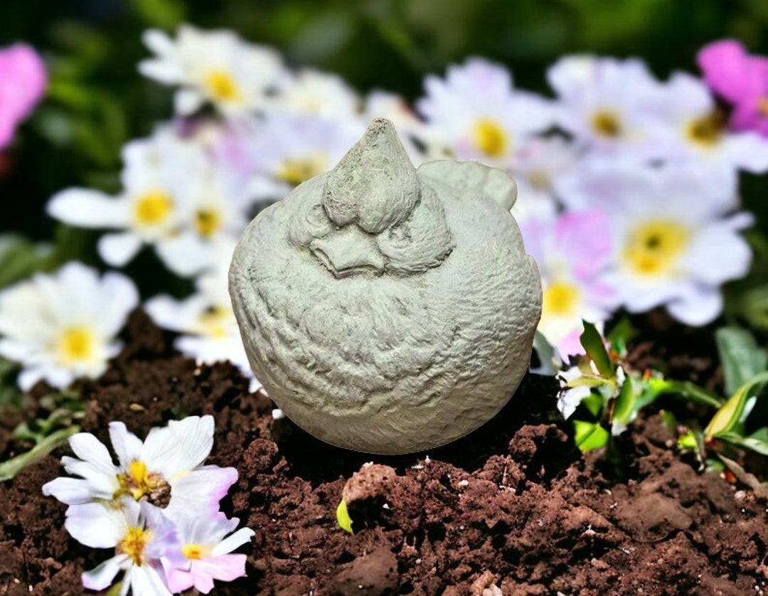 Concrete Cardinal Bubba Statue Detailed Cardinal Bird Figurine - Etsy