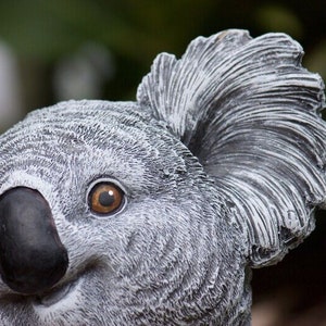 Concrete Australian Koala Statue Happy Australian Bear Figure Smilling ...