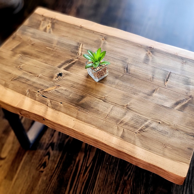 Raw Wood Coffee Table - Etsy