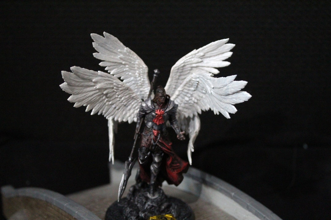 Archangel Miniature (primed and Game/tabletop Ready) - Etsy