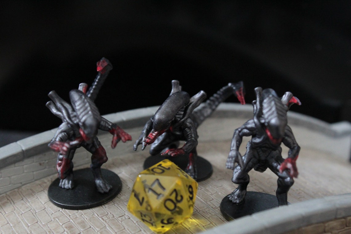 Alien Xenomorph Miniatures - Etsy