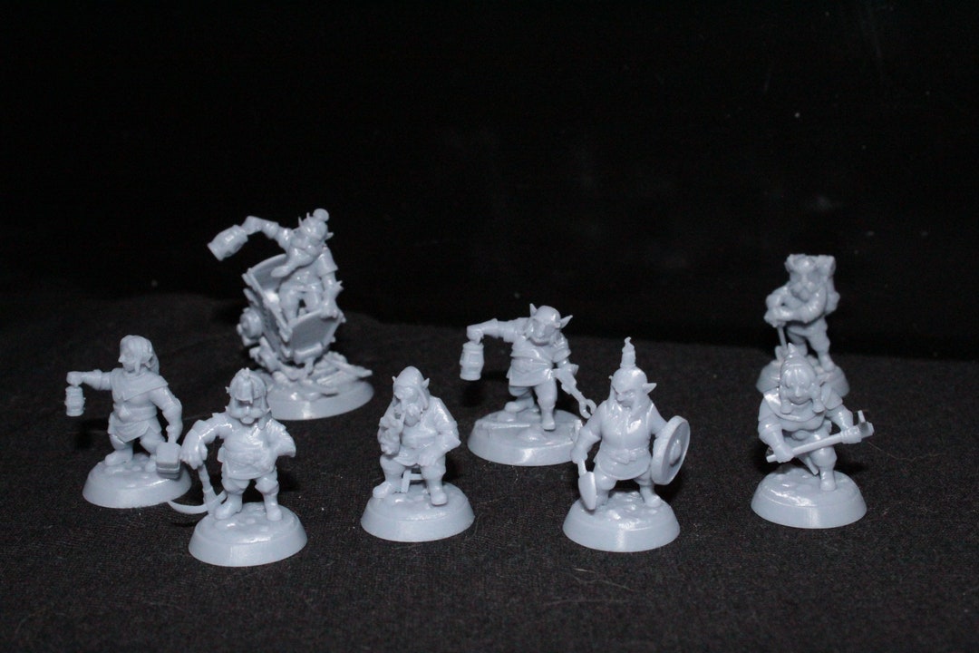 Fantasy Gnome Miniatures - Etsy