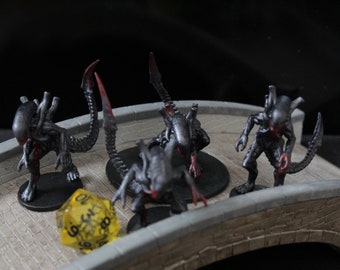 Warrior Skull Hunter 32mm Scale Alien Miniature RPG Sci - Etsy