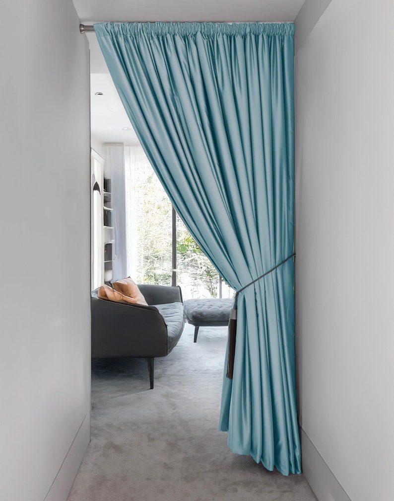 Divider Curtain, Room Divider Curtain, Room Partition Drape, Doorway ...