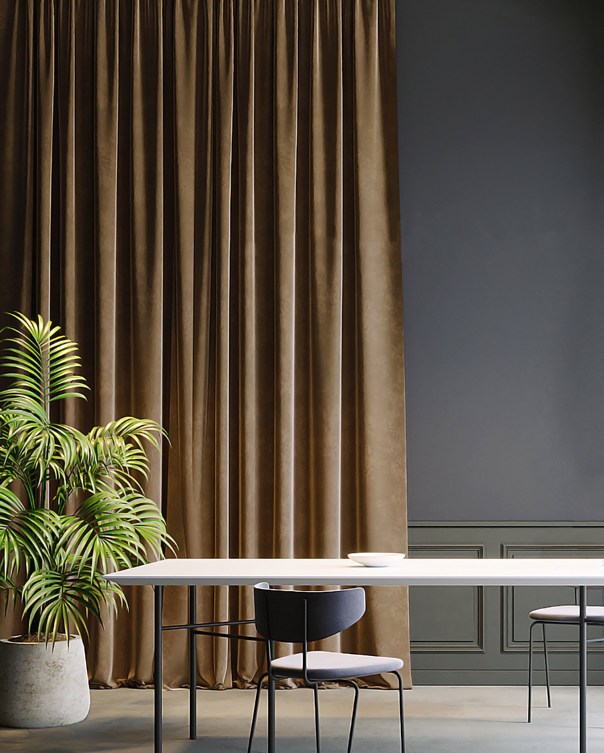 Double Sided Winter Velvet Curtains Velvet Drapes Extra Long - Etsy