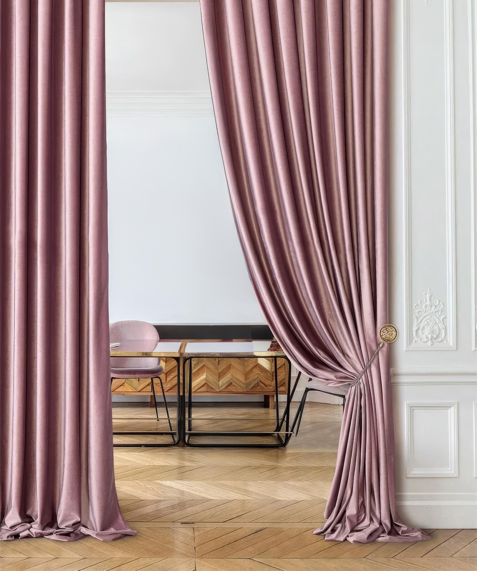 Divider Curtain, Room Divider Curtain, Room Partition Drape, Doorway ...