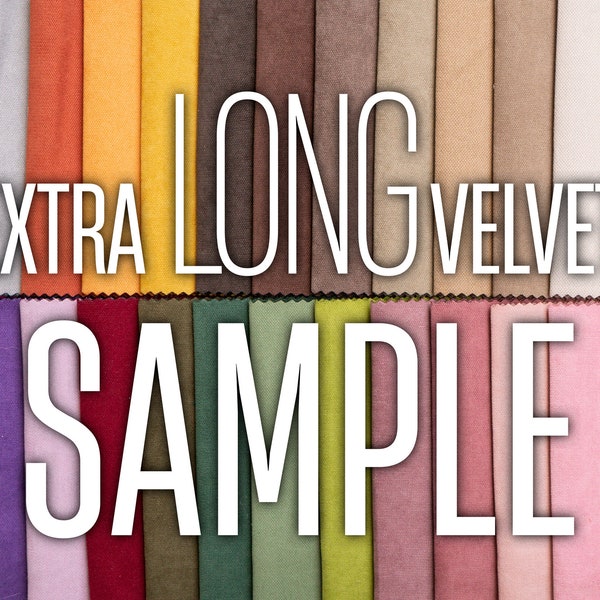 Velvet Curtain Sample - Etsy