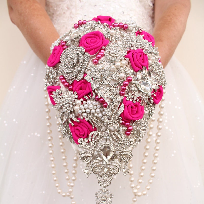 Fuchsia Bouquet - Etsy