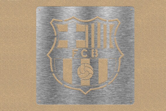 Logo Fc Barcelone DXF PDF SVG - Etsy UK
