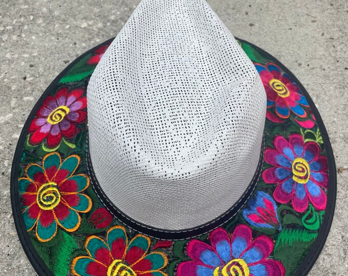 Guatemalan Embroidered Hat (women's) - Etsy